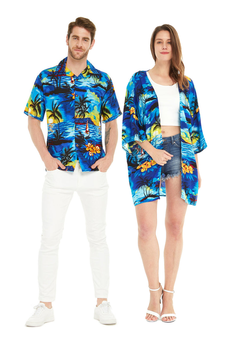 Couple Naia Set in Sunset Blue – Hawaii Hangover