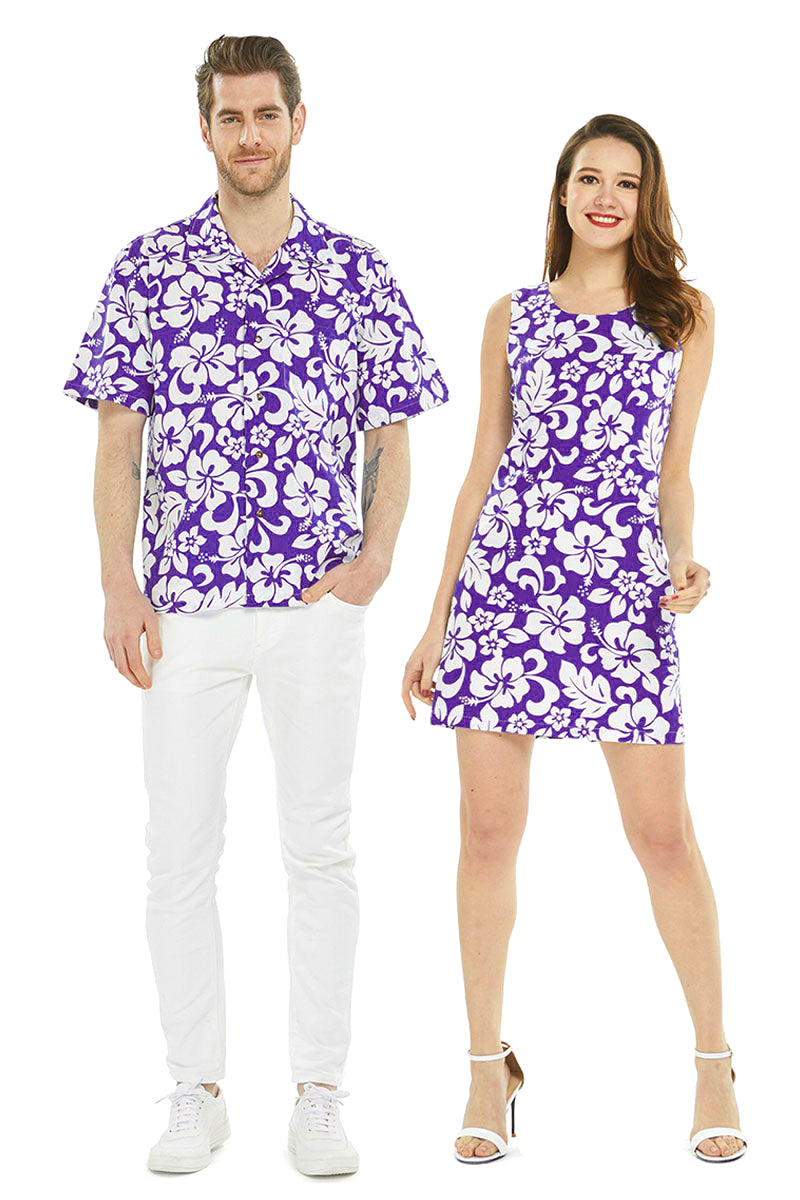 Couple Wai Set in Vintage Hibiscus Purple – Hawaii Hangover