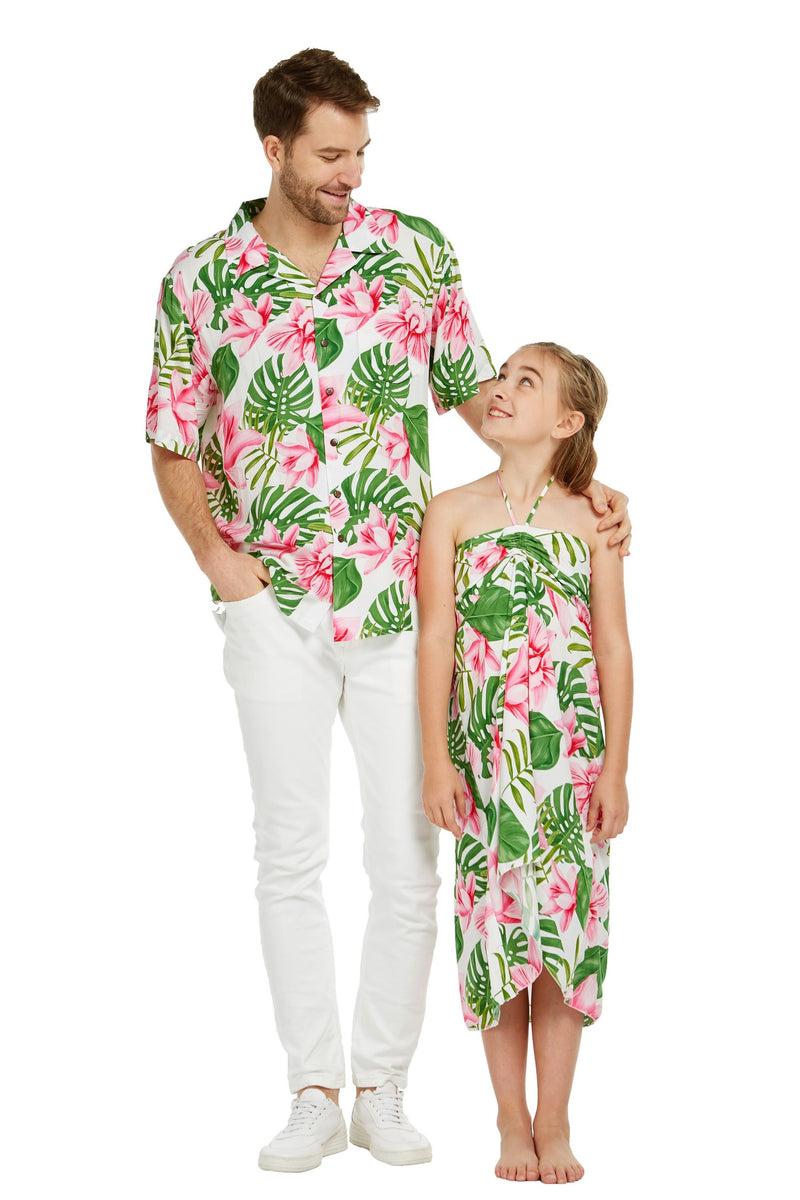 Father Daughter Aloha Set in Lotus and Orchid – Hawaii Hangover