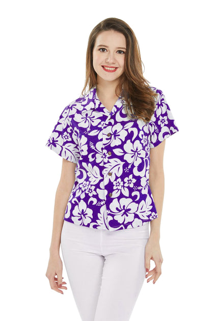 Vintage Hibiscus Purple - New – Tagged "Cotton"– Hawaii Hangover