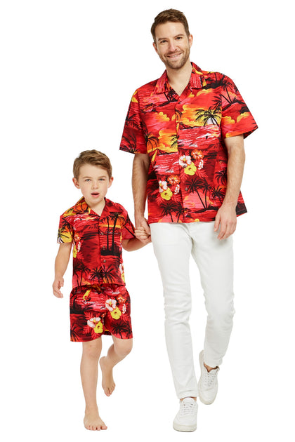 Dolphin Sunset Red – Tagged "Father Son"– Hawaii Hangover